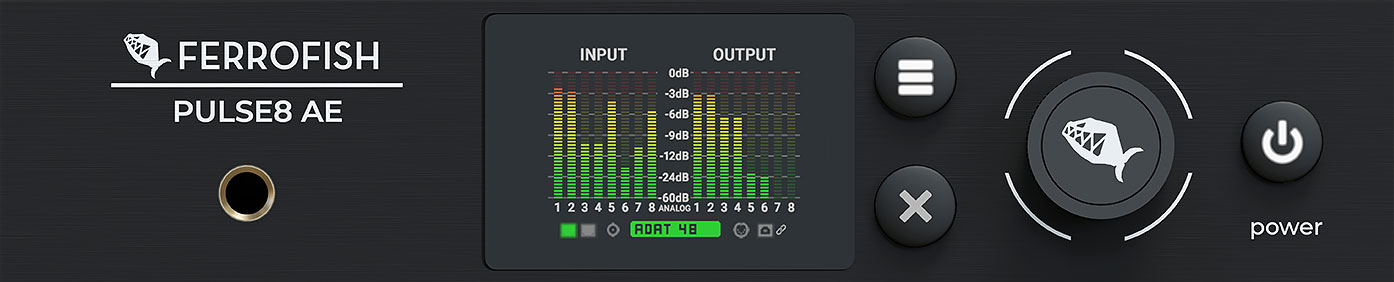 Ferrofish Pulse8 AE, un compacto y potente conversor AD/DA para estudio y directo | Hispasonic